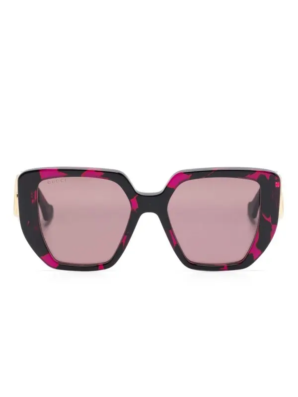Gucci Oversize Sunglasses - Purple