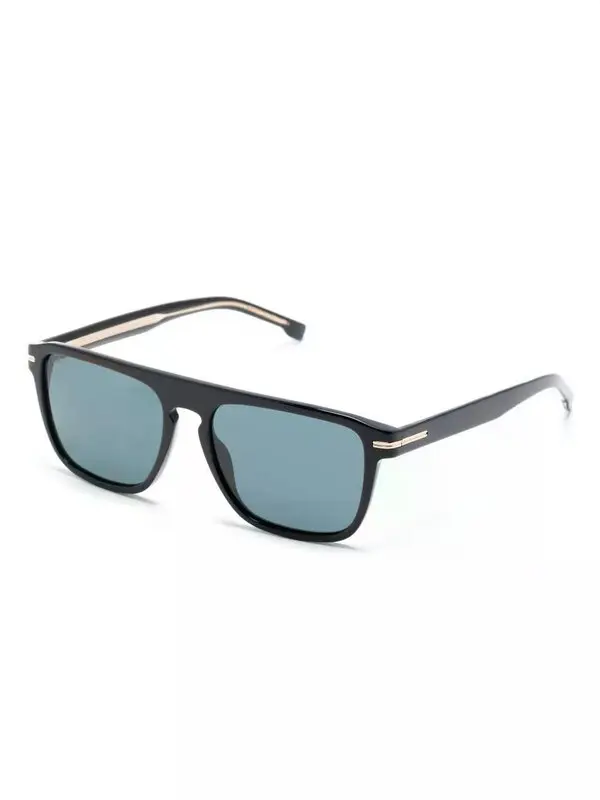 BOSS Rectangle-frame Tinted Sunglasses