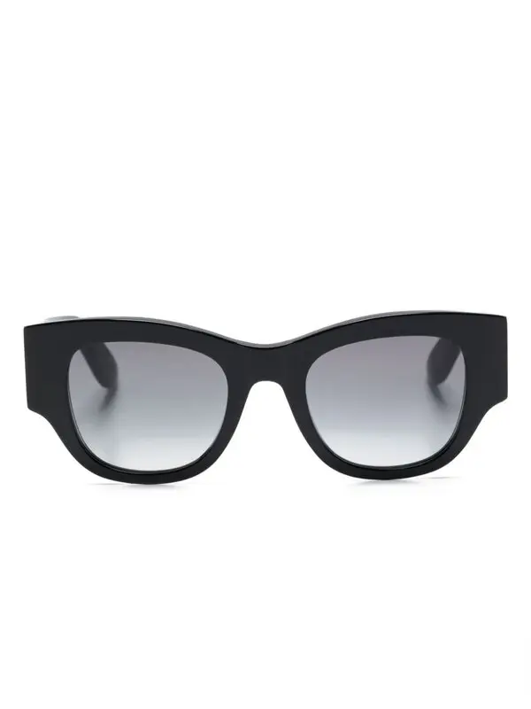 Alexander McQueen Wayfarer Sunglasses - Black