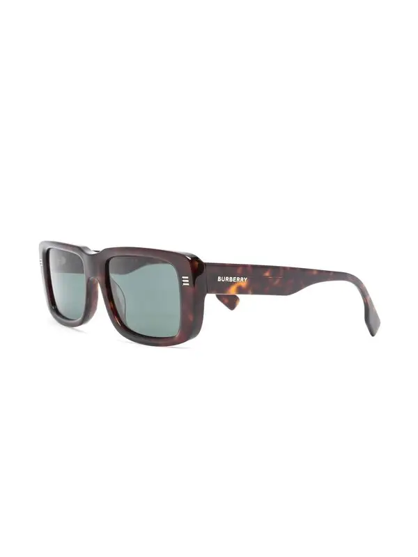 Burberry Tortoiseshell Square Frame Sunglasses