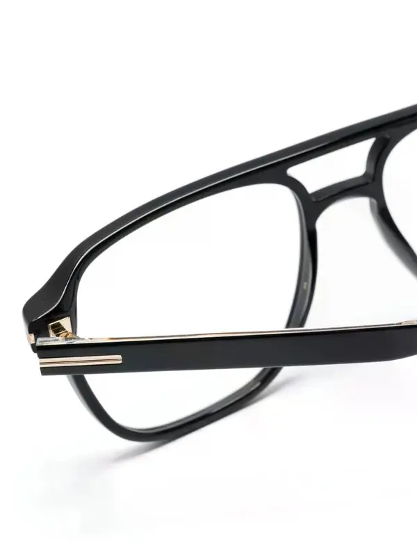BOSS 1600-ex4 Double-bridge Square-frame Glasses