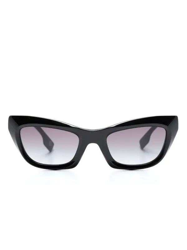 Burberry Cat-eye Frame Sunglasses - Black