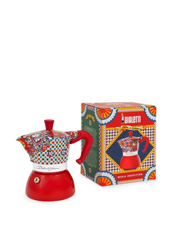 Dolce & Gabbana X Bialetti Moka Induction Medium Coffee Maker