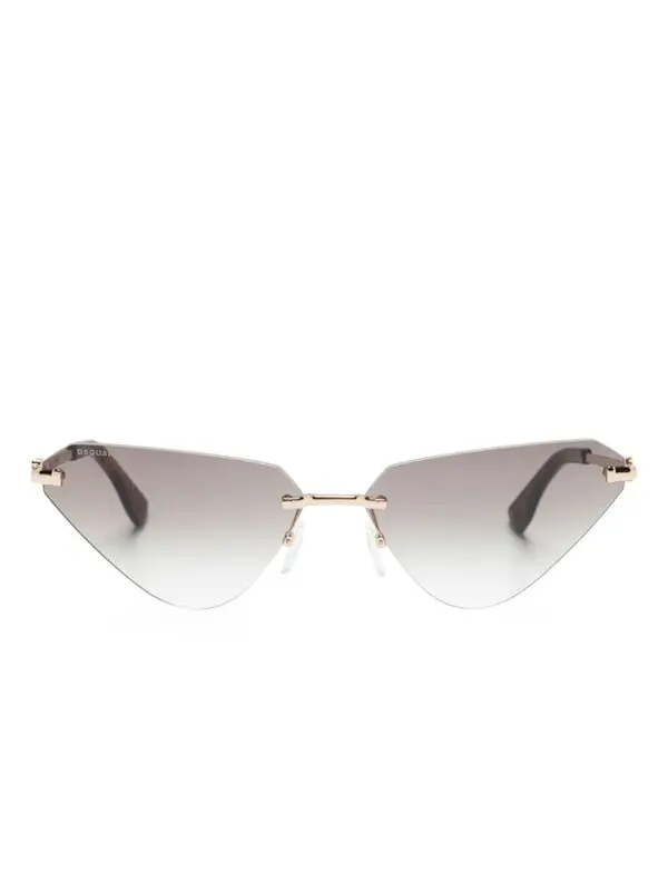 Dsquared2 Cat-eye Frame Sunglasses - Gold
