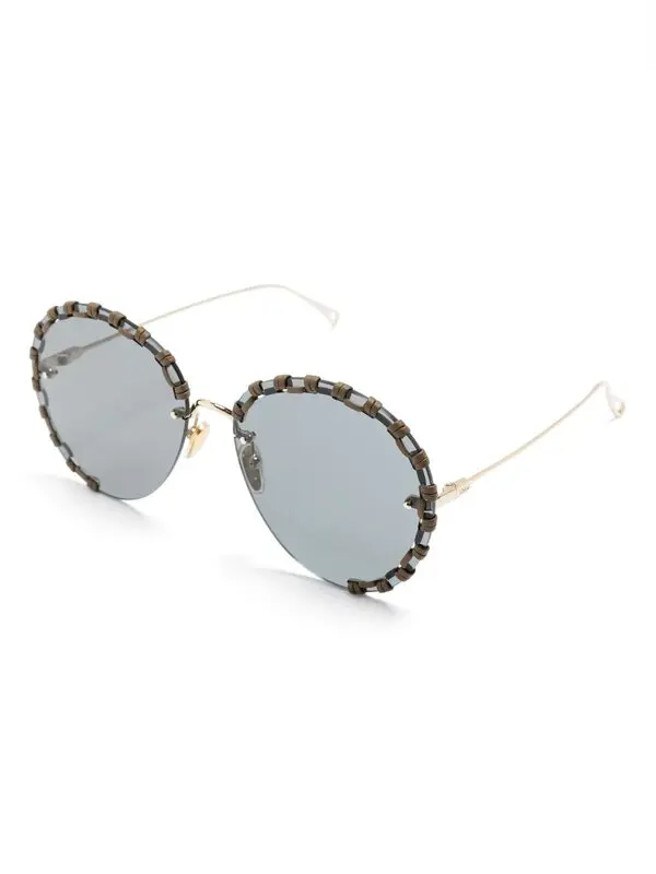 Chloé Idora Round-frame Sunglasses