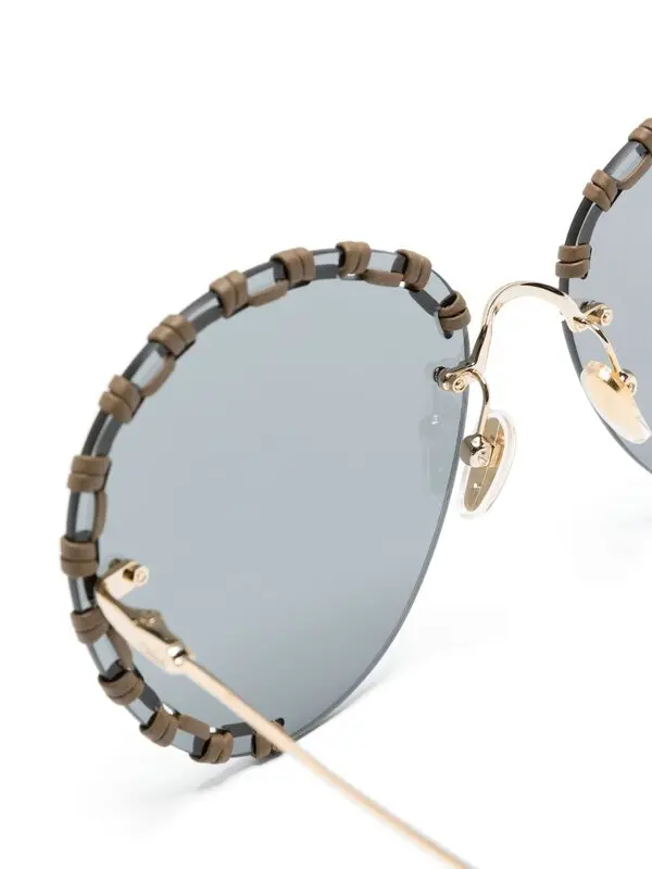 Chloé Idora Round-frame Sunglasses