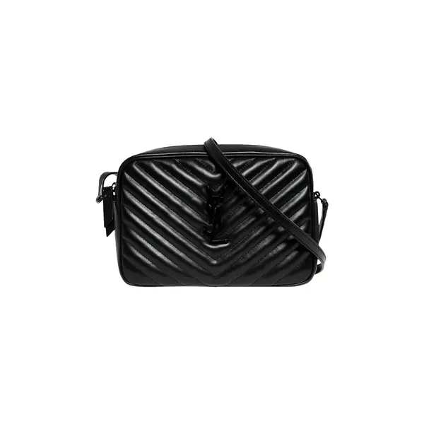 Saint Laurent Monogram Lou Camera Bag - Black