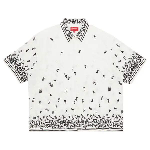 Supreme Nouveau Embroidered Shirt