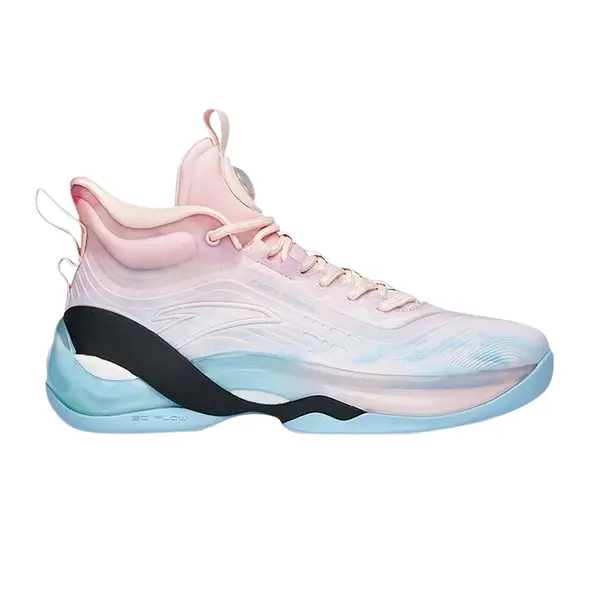 ANTA Kt7 'los Angeles Sunset' High-top Sneakers - Pink