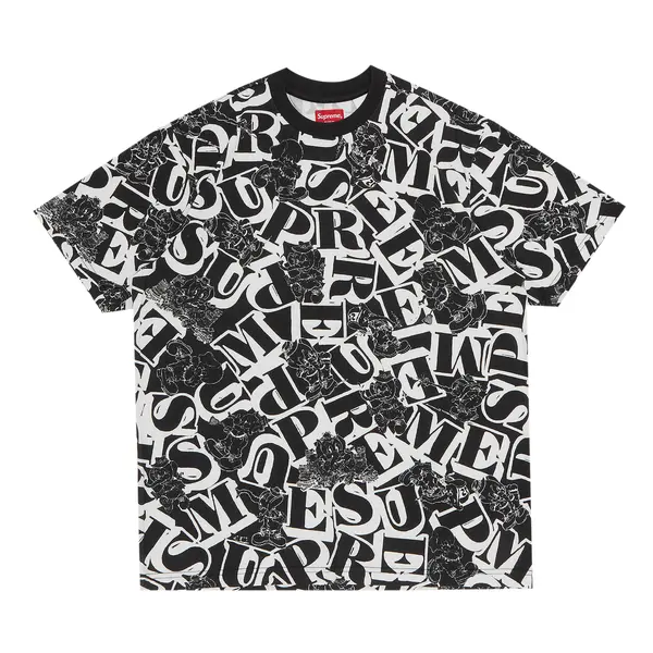 Supreme Elephant Short Sleeve Top - Black