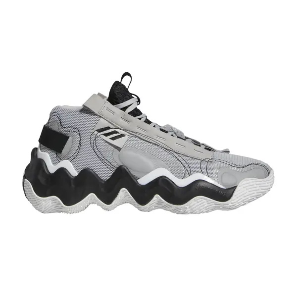 Adidas Exhibit B Mid Sneakers - Grey