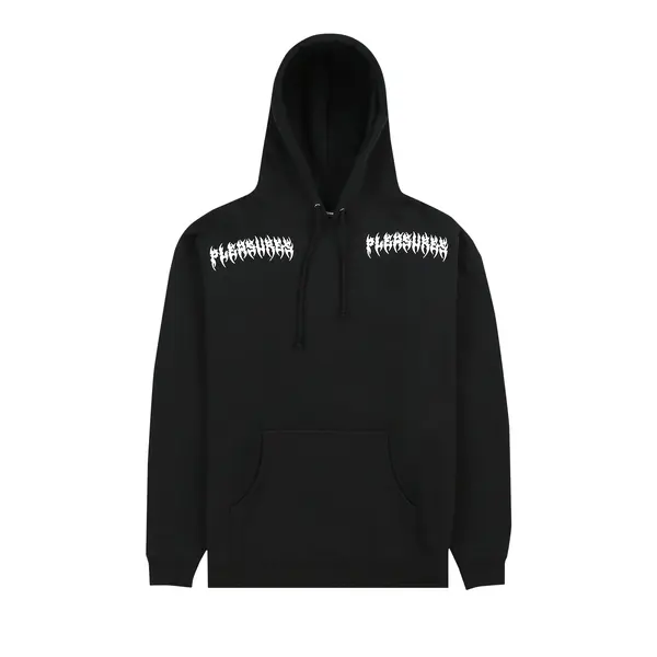 PLEASURES Ripped Hoodie