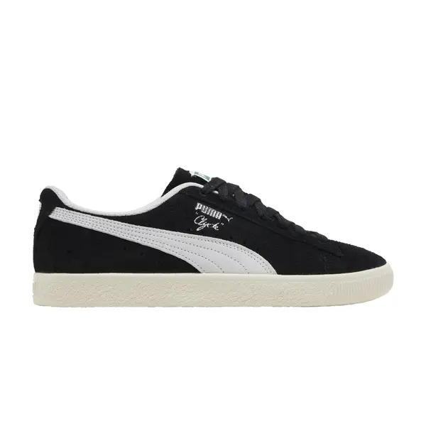 PUMA Clyde Hairy Suede Sneakers