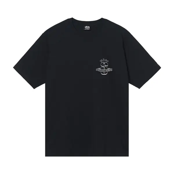 StÜssy Gear Banner Tee - Black