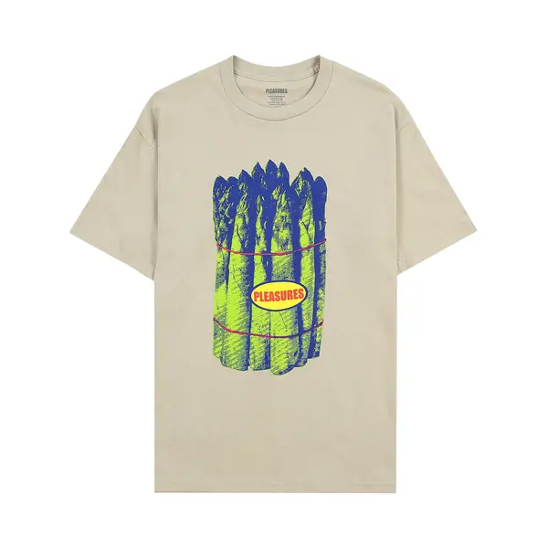 PLEASURES Veggie T-shirt - Tan