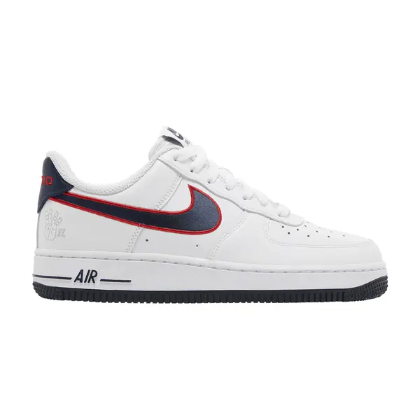 Nike Air Force 1 '07 'houston Comets Four Peat' Sneakers - White