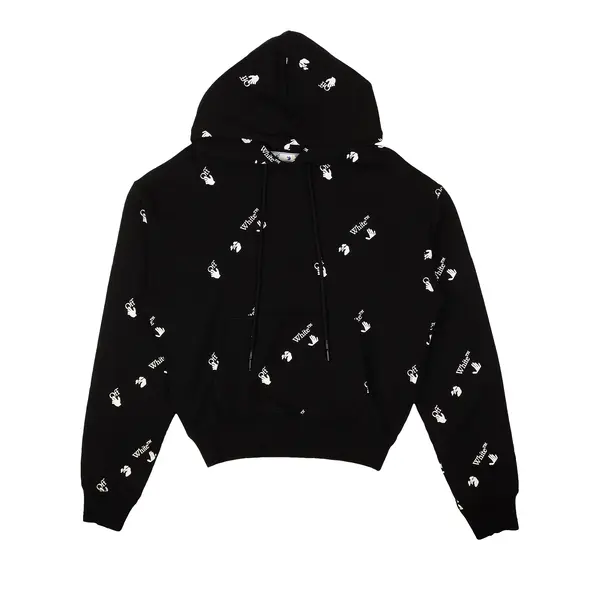Off-White Allover Over Hoodie - Black
