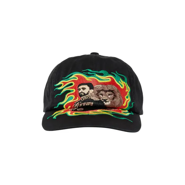 Supreme Lion Of Judah 6-panel Cap - Black