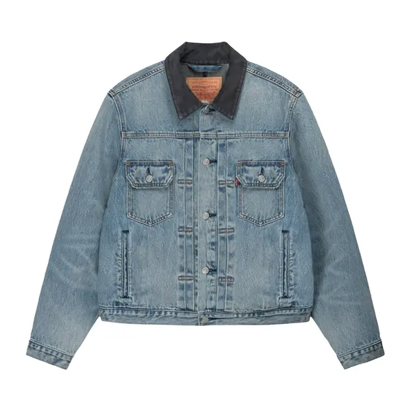 StÜssy X Levi's Embossed Trucker Jacket