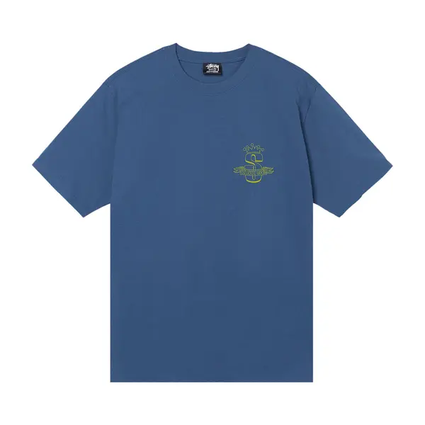 StÜssy Gear Banner Tee 'midnight - Blue