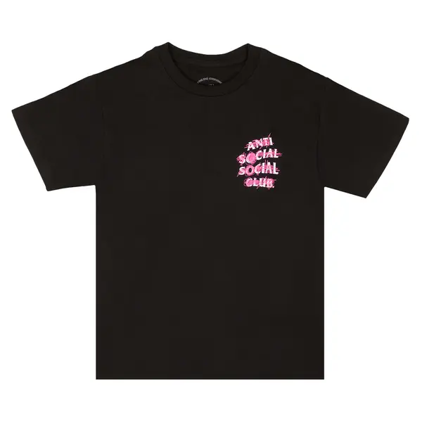 ANTI SOCIAL SOCIAL CLUB Nevermind Short-sleeve T-shirt - Black
