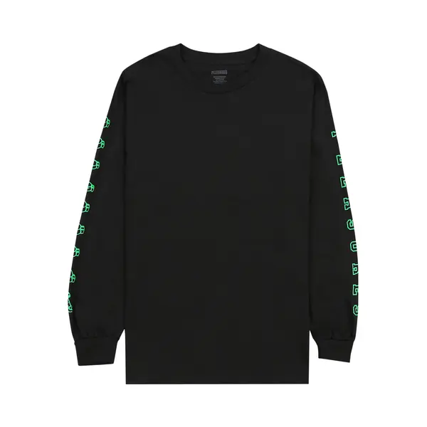 PLEASURES Sign Long-sleeve - Black