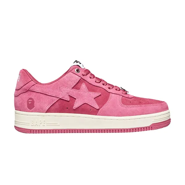 A BATHING APE Wmns Bapesta Low M1 - Pink