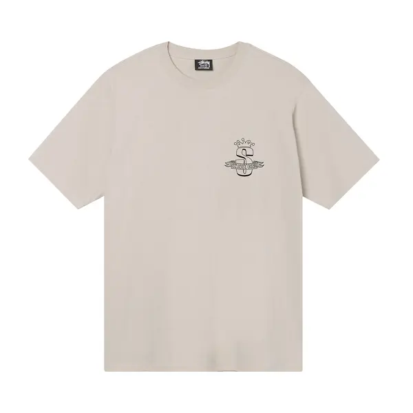 StÜssy Gear Banner Tee 'smoke - Grey