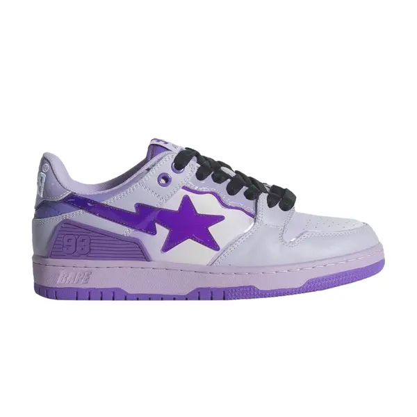 A BATHING APE Sk8 Sta #1 L Sneakers - Purple