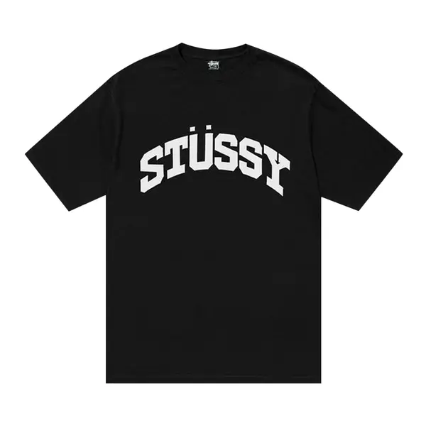 StÜssy Block Sport Pigment Dyed Tee - Black