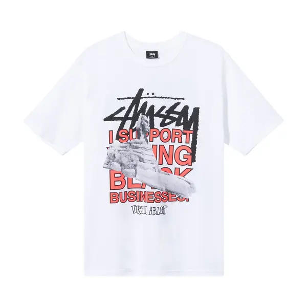 StÜssy X Virgil Abloh World Tour Collection T-shirt - White