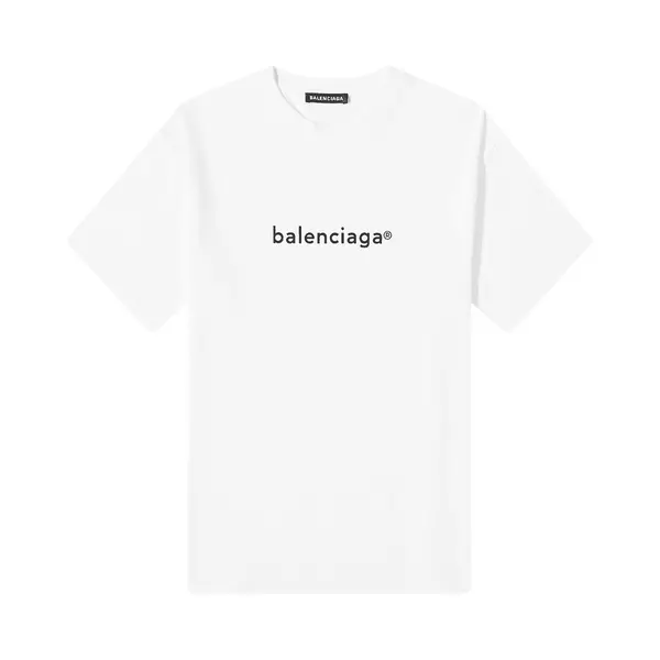 Balenciaga Copyright Logo T-shirt - White