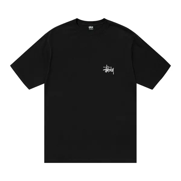 StÜssy Fallen Angel Pigment Dyed Tee - Black
