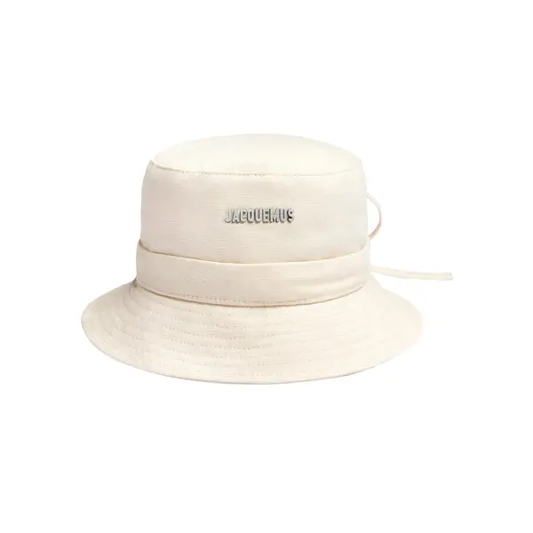 Jacquemus Le Bob Gadjo Bucket Hat - Cream