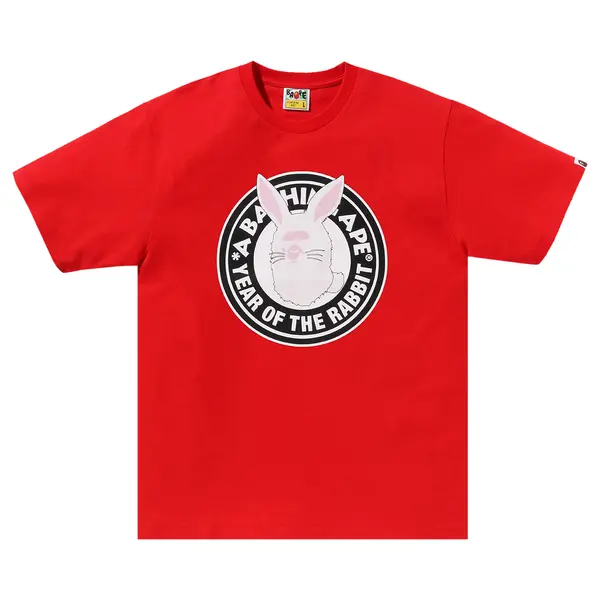 A BATHING APE Year Of The Rabbit Tee - Red