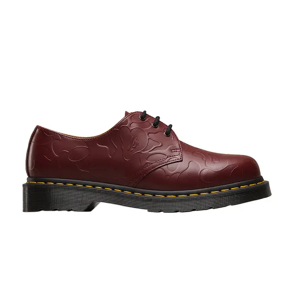 Dr. Martens X A Bathing Ape Embossed 1461 - Red