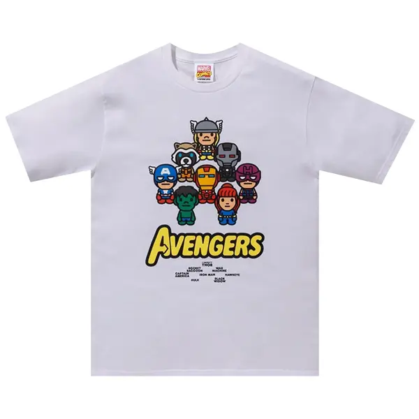 A BATHING APE X Marvel Milo Avengers Tee