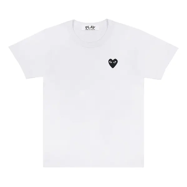 Play Comme Des Garcon Heart Tee - White