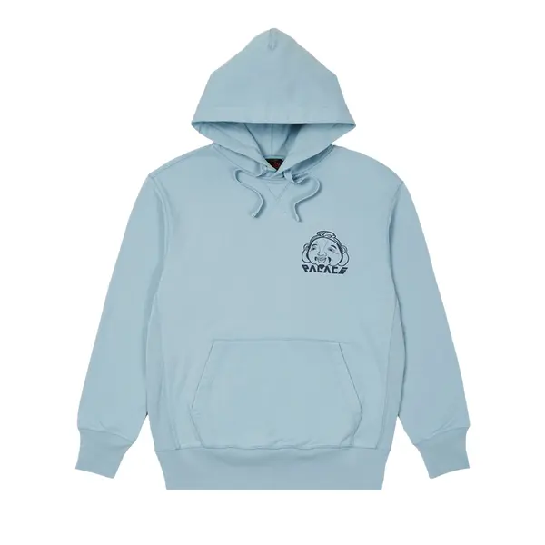 PALACE X Evisu Tri-godhead Hood - Blue