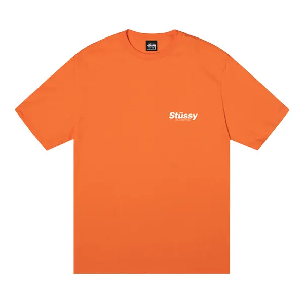 StÜssy Rabbit Hole Tee 'coral