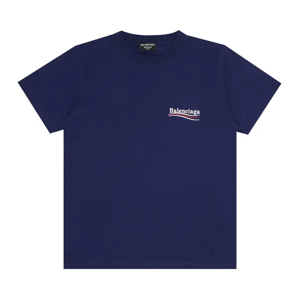 Balenciaga Small Fit T-shirt - Blue