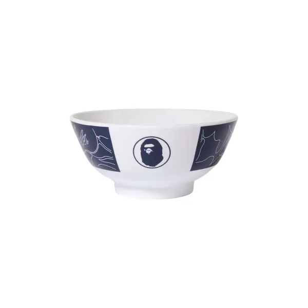 A BATHING APE Solid Camo Rice Bowl - White