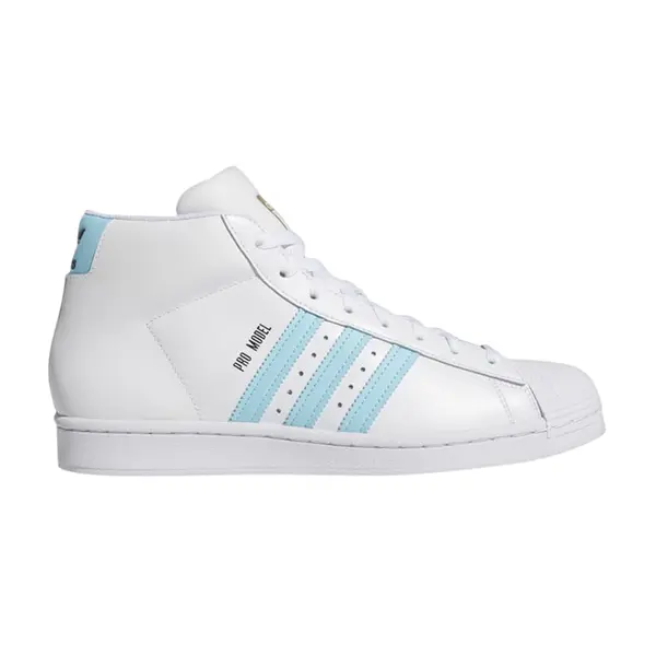 Adidas Pro Model High Top Sneakers - White