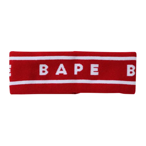 A BATHING APE Headband - Red