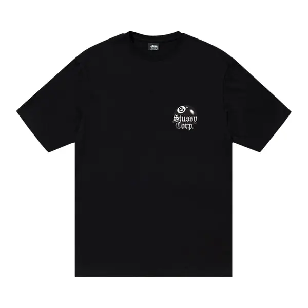 StÜssy 8 Ball Corp. Tee - Black
