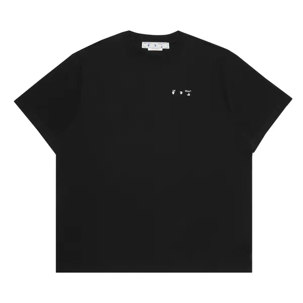 Off-White Caravag Paint Over Short-sleeve Tee