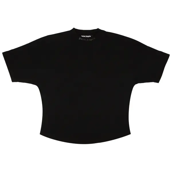 Palm Angels Glitter Classic Logo Over T-shirt - Black