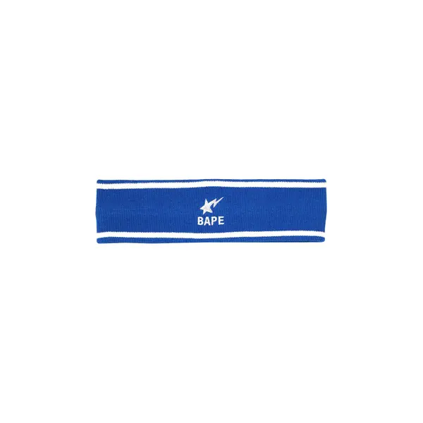 A BATHING APE Sta Headband - Blue