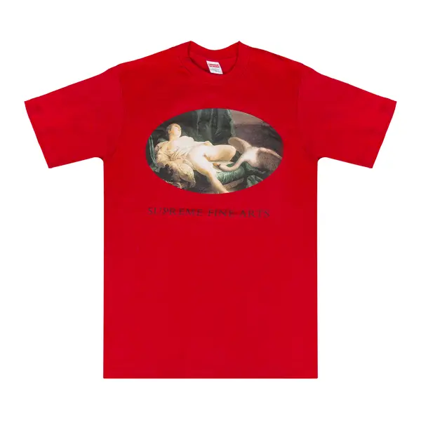 Supreme Leda And The Swan T-shirt - Red