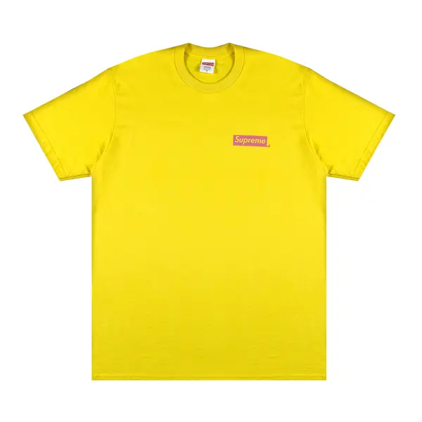 Supreme No More Shit Tee 'lemon - Yellow